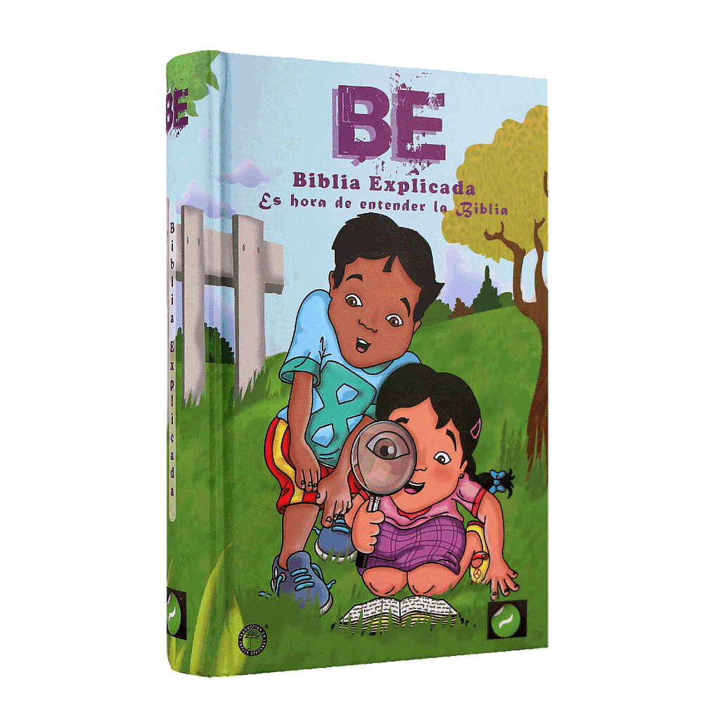 Biblia Infantil BE Explicada Traducción Lenguaje Actual Mediana Letra ...